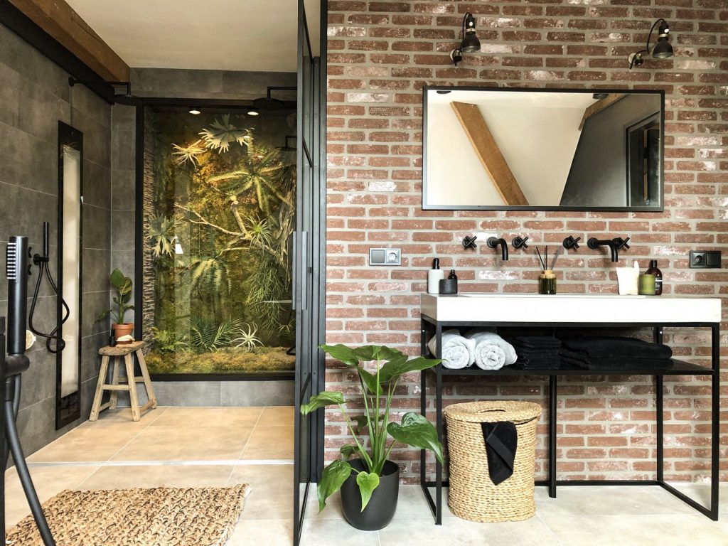 Een moswand in onze badkamer! - Jellina Detmar Interieur & Styling blog